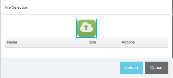 Upload and Select Audio Prompts