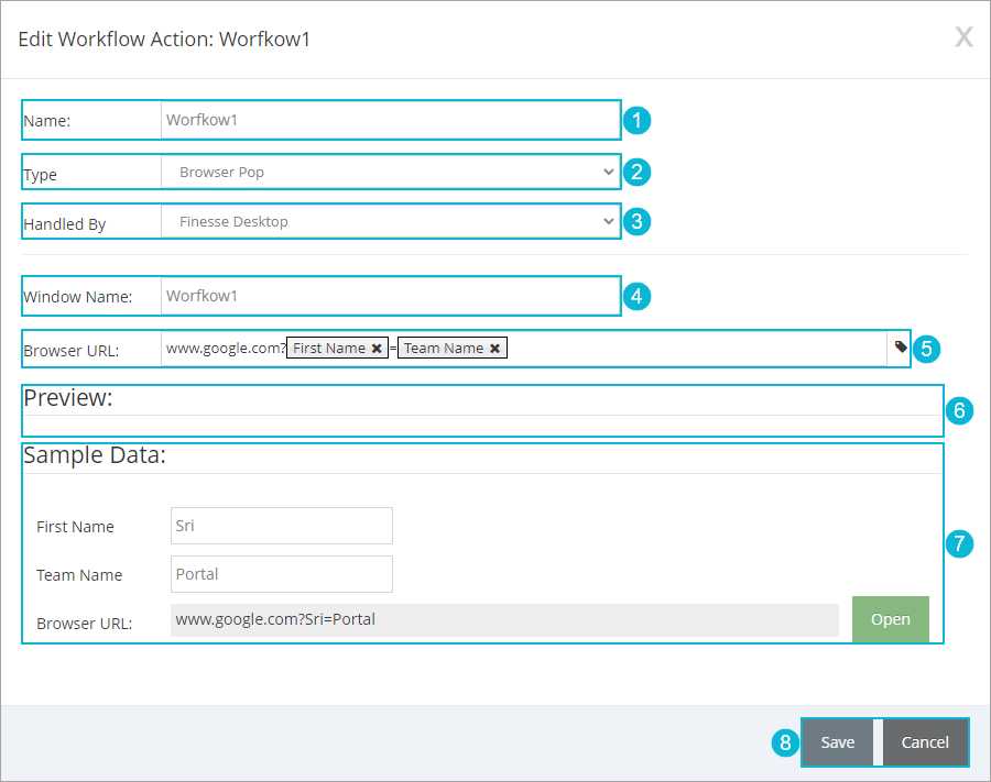Edit A Workflow Action